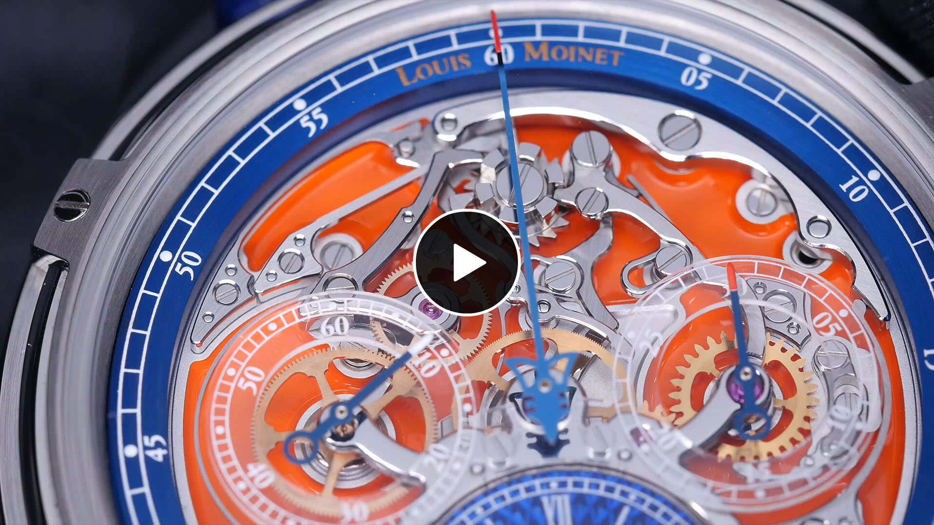 The last Memoris Superlight Orange leaving Louis Moinet's workshops