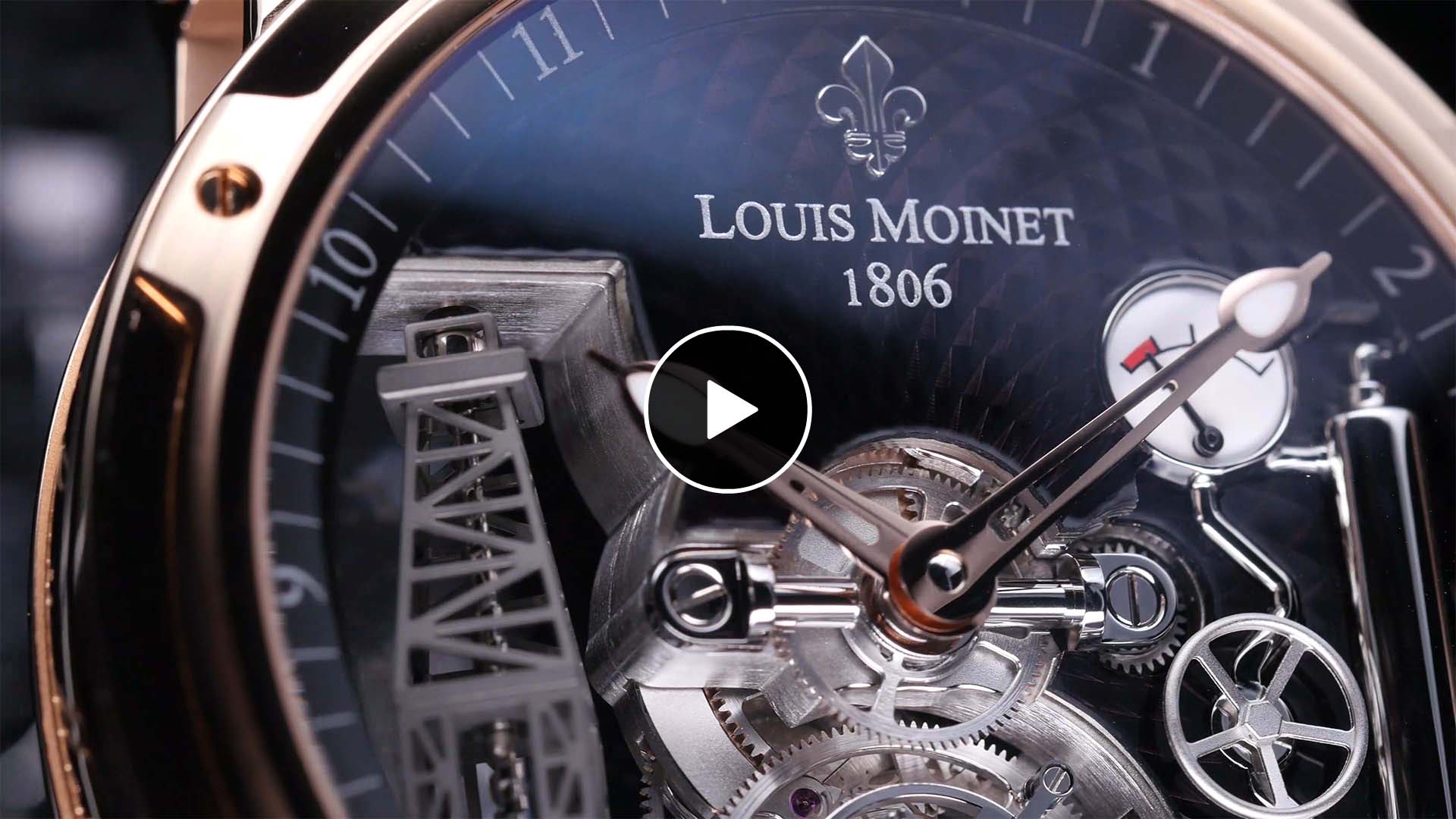 Derrick Gaz Tourbillon - Animated Derrick Gaz Watch by Louis Moinet