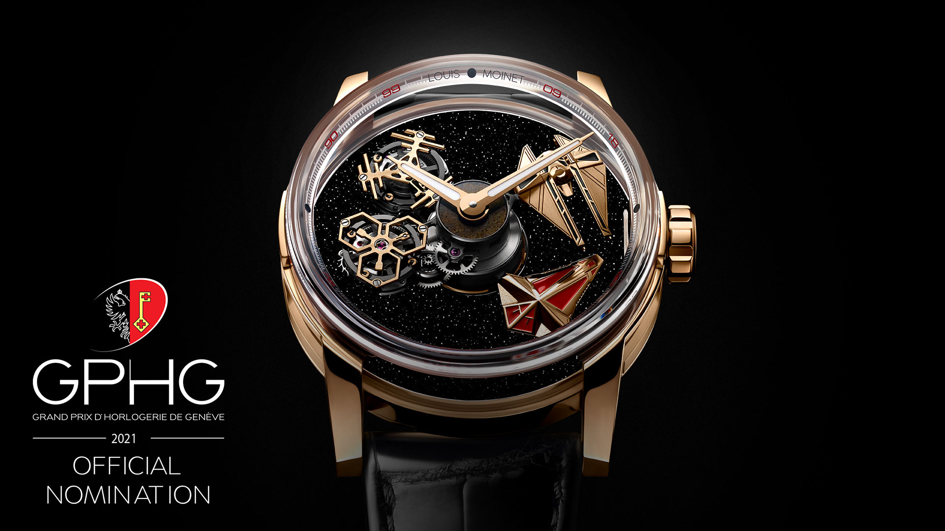 Space Revolution Edition 2021 - GPHG official nomination - Louis Moinet