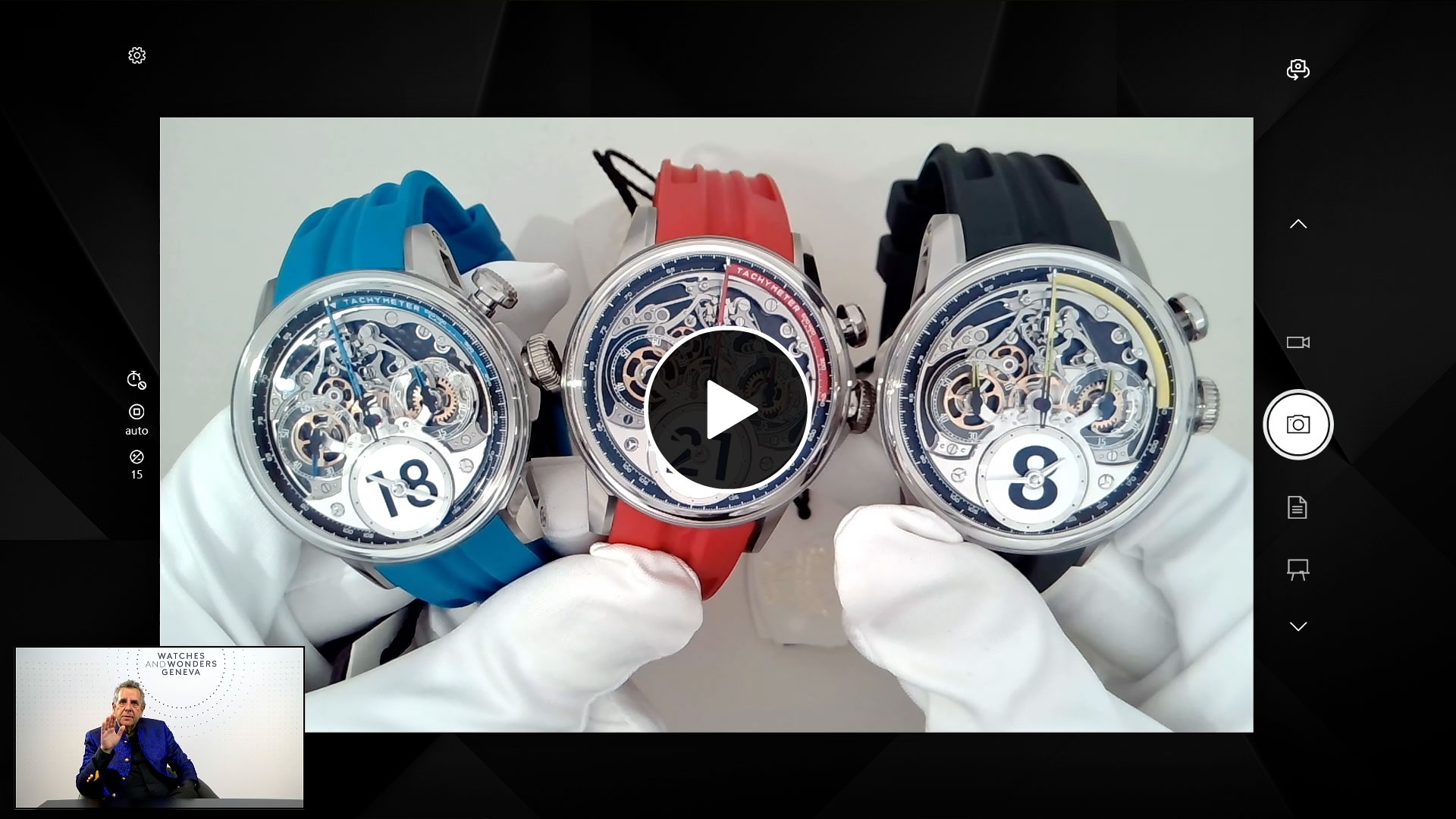 Watch now the TIME TO RACE presentation by Louis Moinet's CEO