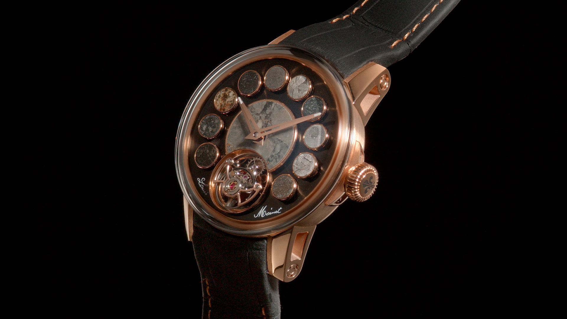 Cosmopolis - Unique timepiece by Louis Moinet - 18K Red Gold